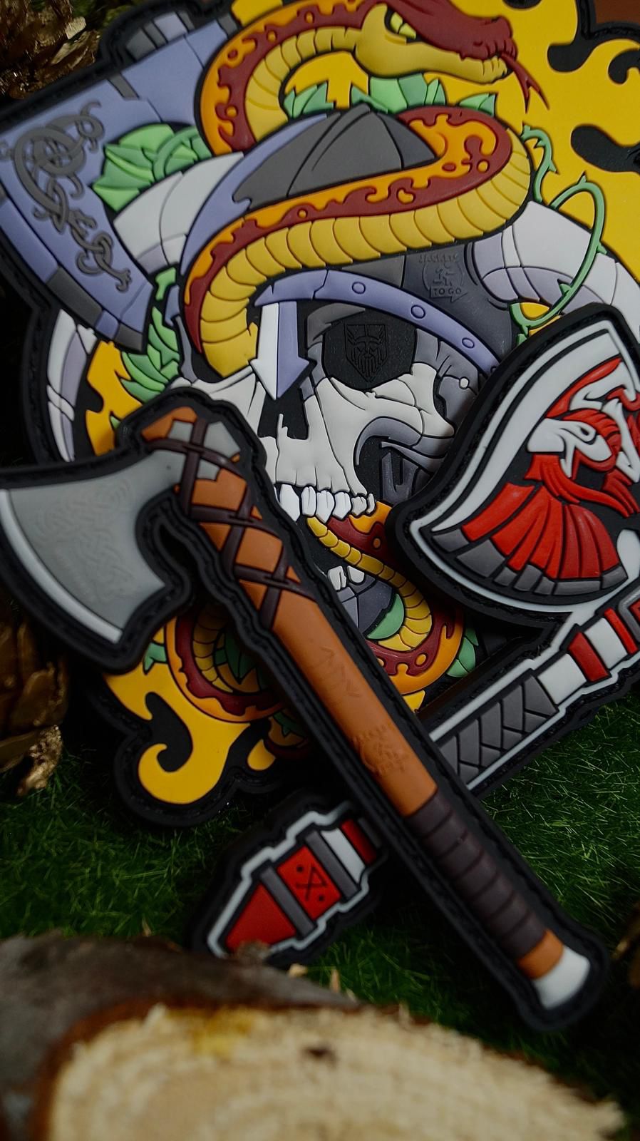 Buy 3D Rubber Viking Patches Online |Patch Snatched