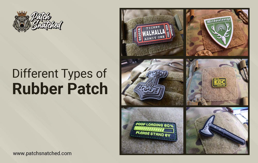 A Guide on Different Types of Rubber Patches|Blogs|Patch Snatched