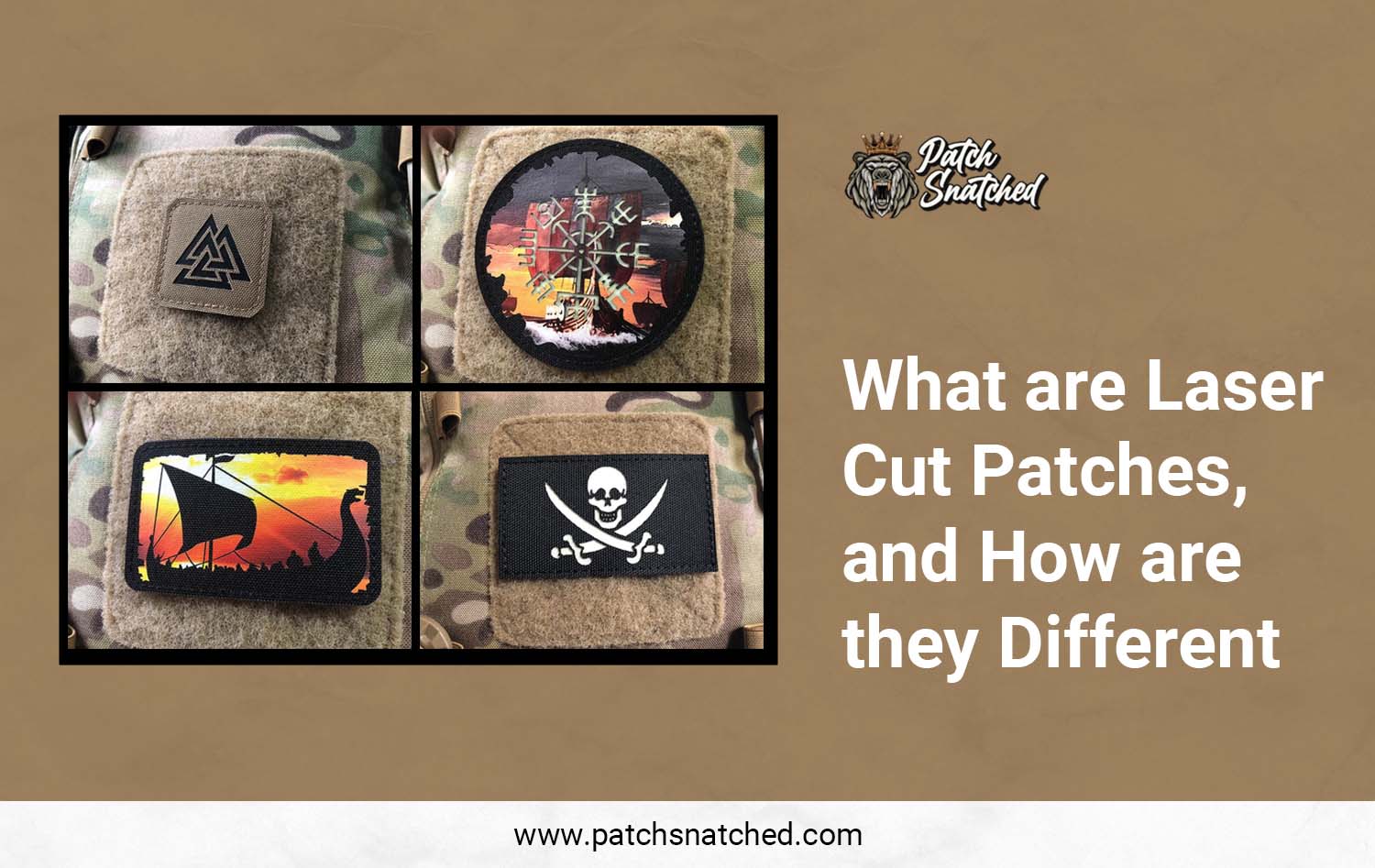 What Are Laser Cut Patches, And How Are They Different|Blogs|