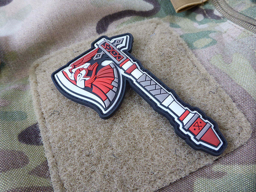 Odin's AX Patch,Fullcolor|3D Rubber Patch|Patch Snatched